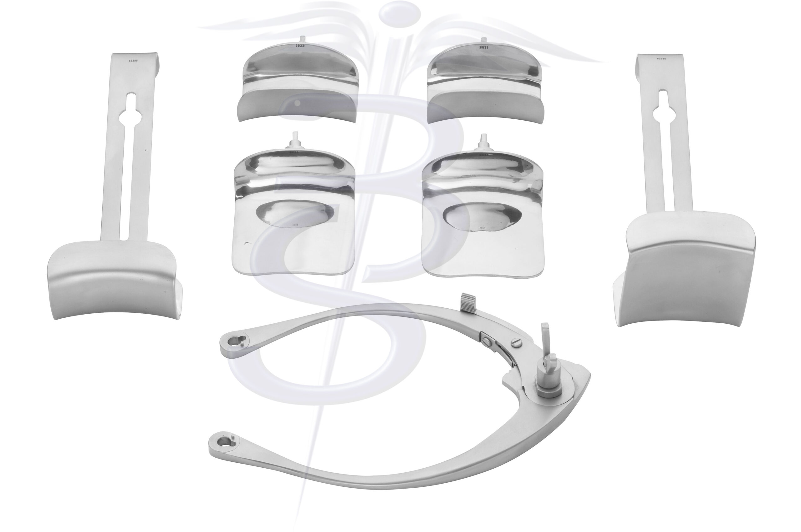Ricard Begouin Self Retaining Retractor 60 x 80mm & 100 x 80mm Blades ...