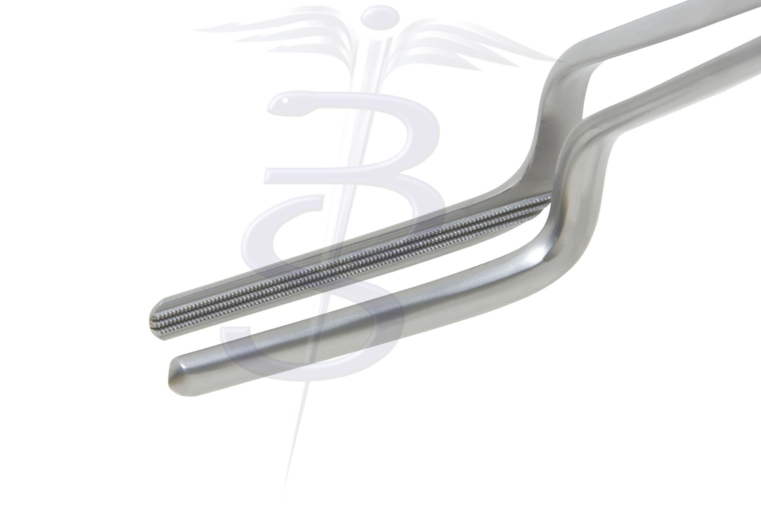 Resano Bowel Clamp Curved to Right 1 x 2 Debakey Atraumatic Jaw Overall ...
